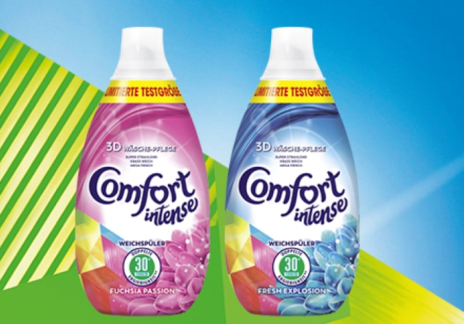 Comfort intense Weichspüler gratis testen | Produktproben & Duftproben ...