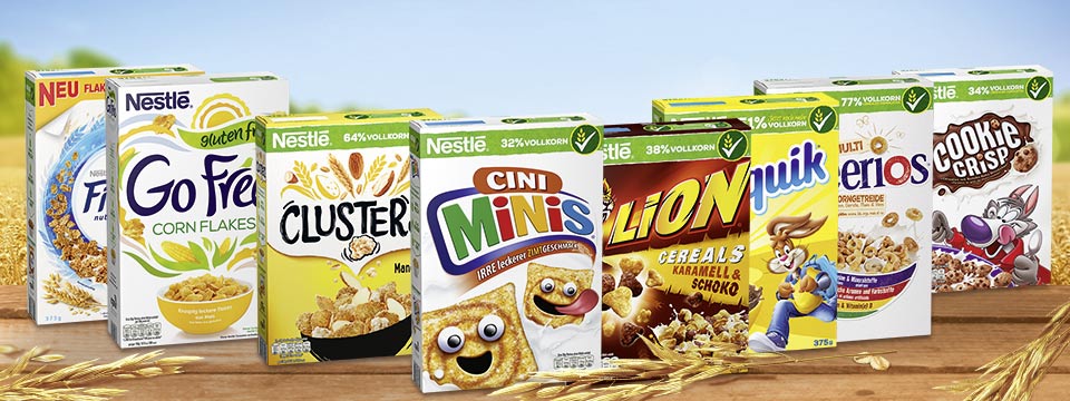 Nestlé Cerealien – 4 Mal Frühstücksglück gratis testen | Produktproben ...