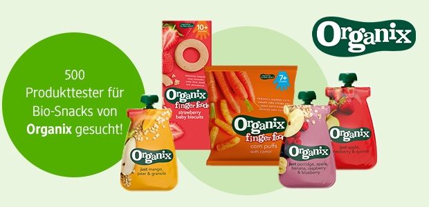500 Produktpakete von Organix testen und gewinnen | Seriöse ...
