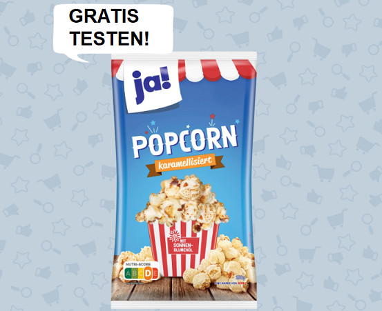 ja! Popcorn gratis testen | Produktproben & Duftproben 2025 | Proben ...
