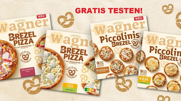 Original Wagner BREZEL PIZZA & PICCOLINIS BREZEL GRATIS TESTEN ...